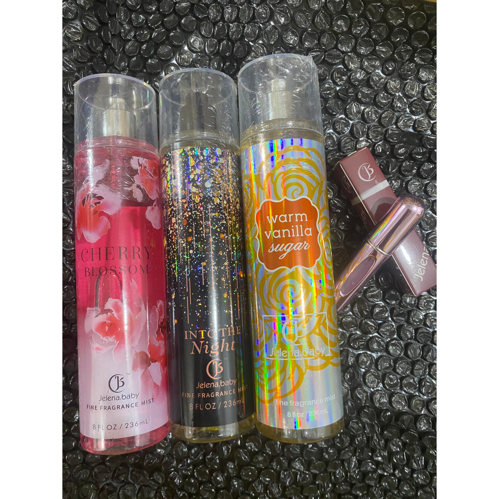 cod! 3 in1 perfume jelena baby for woman w/free (236ml) | Shopee ...