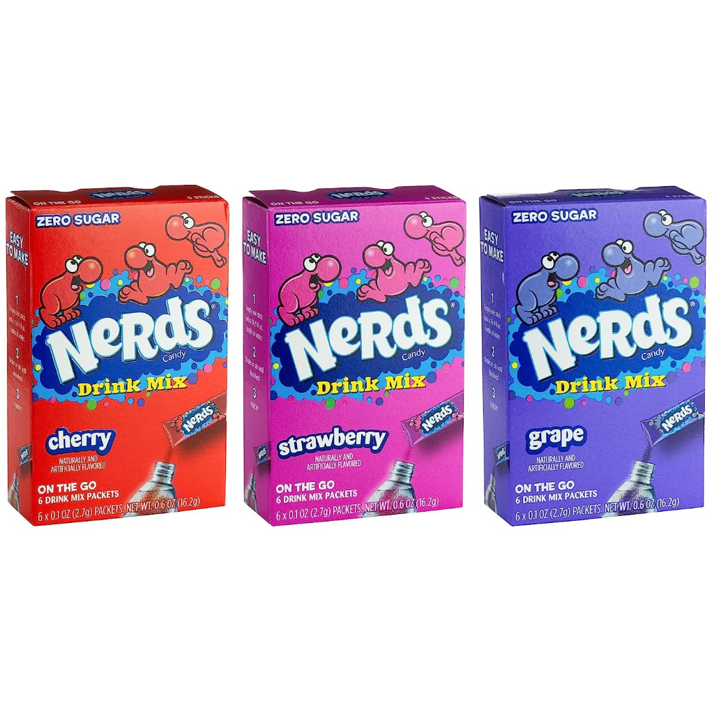 Nerds Candy Zero Sugar Powder Drink Mix (6 packets) | Shopee Philippines