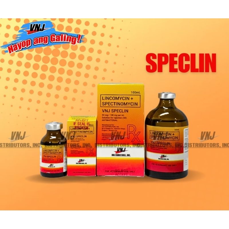 Speclin (Lincomycin + Spectinomycin) | Shopee Philippines