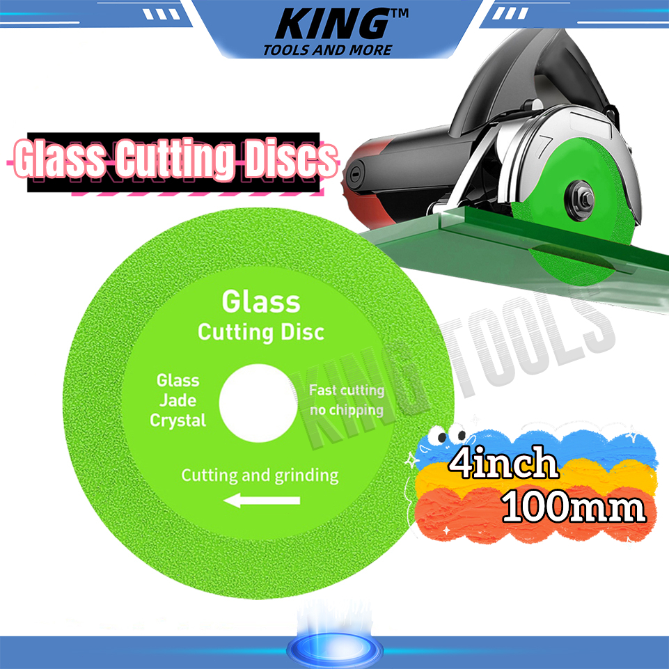 Original 100mm Glass Cutting Discs 4inch Ultra-Thin Diamond Saw Blade ...