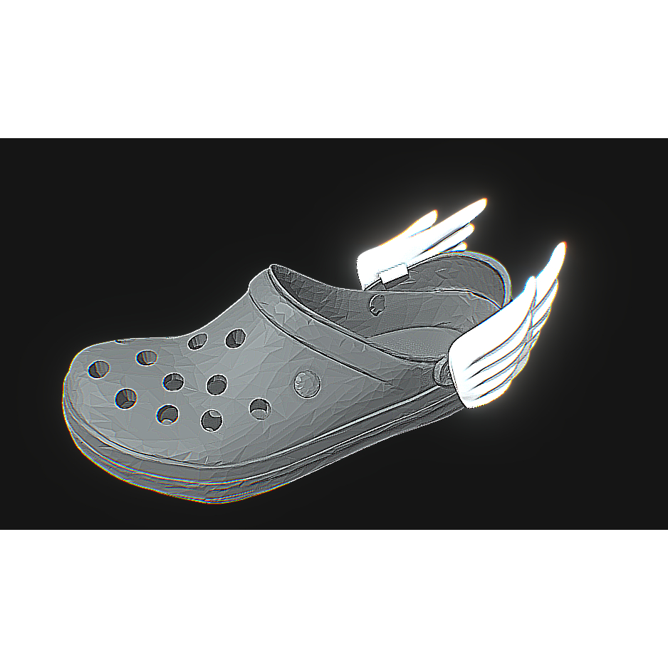 Crocs Wing accessories 3D printed | Shopee Philippines