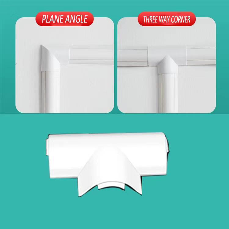 Net cable trunking wire trunk ground cable wire trunk Raceway Wall Cord ...