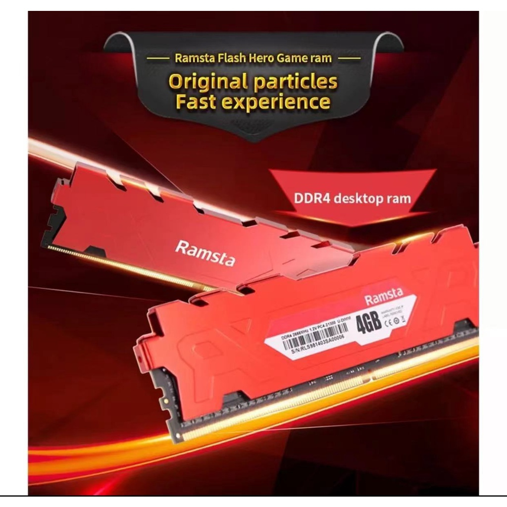 Ramsta & Faspeed 4gb 8gb ddr3 ram 4gb-8gb ddr4 ram pc1600mhz pc2666mhz ...