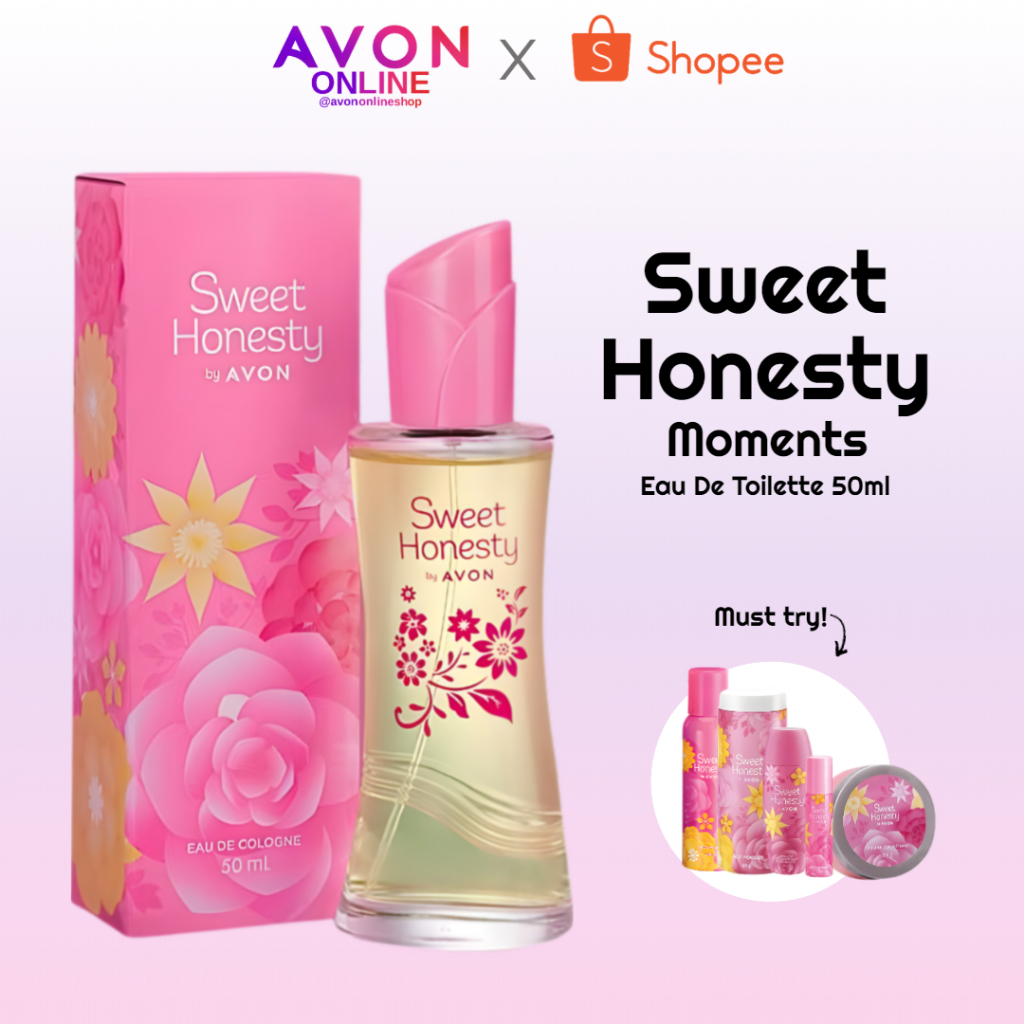 Avon Sweet Honesty Eau De Toilette Spray 50ml | Shopee Philippines