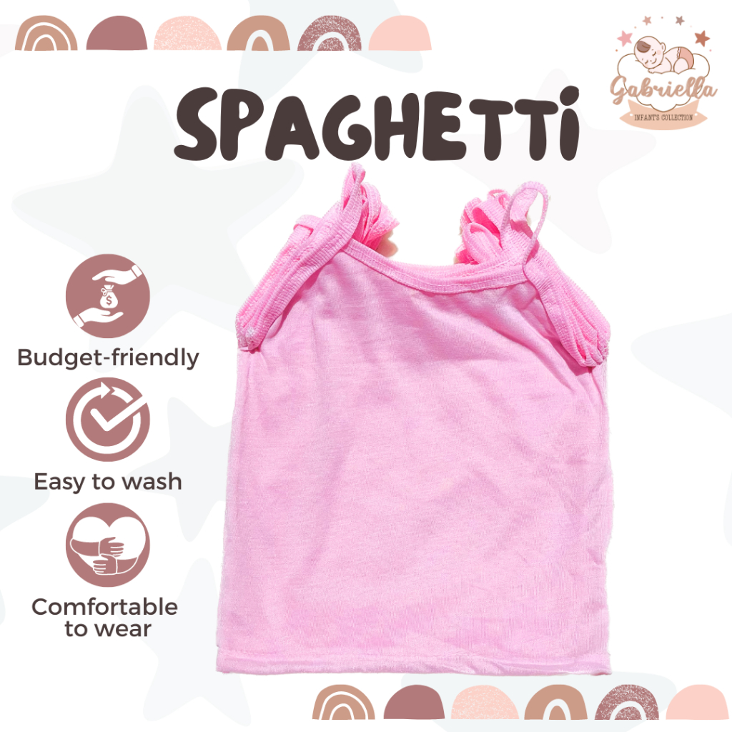 Spaghetti Sando for Newborn Baby Girl Polycotton | Newborn Baby Needs ...