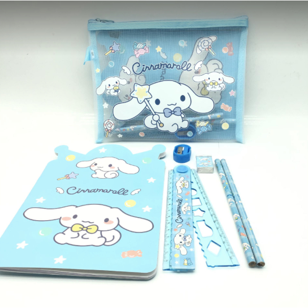 cinnamoroll 7in1 stationery set A5 pouch | Shopee Philippines