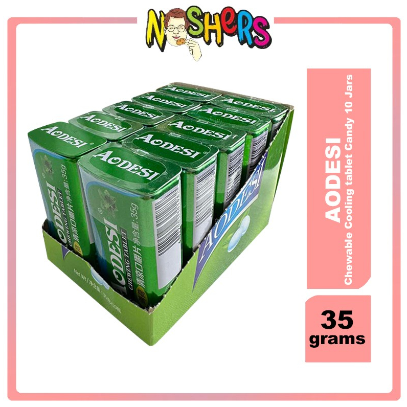 Noshers Aodesi Brand Mint Candy Menthol Mint Chewing Tablet Candy ...