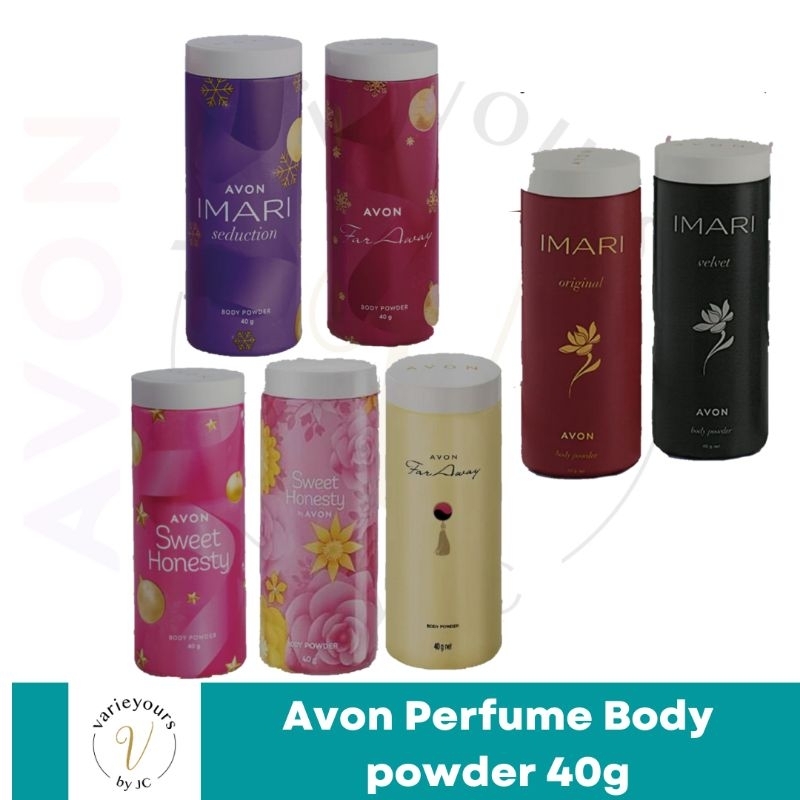 Avon Body Powder 40g (Imari, Sweet Honesty, Far Away) | Shopee Philippines