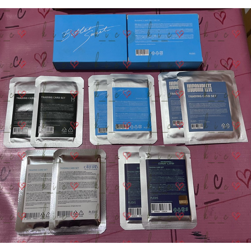 SEVENTEEN MINI PC TRADING CARD SEALED COMPLETE | Shopee Philippines
