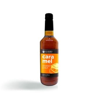 ALLEGRO Caramel Syrup 750ml - Elevate Your Beverages with a Sweet ...