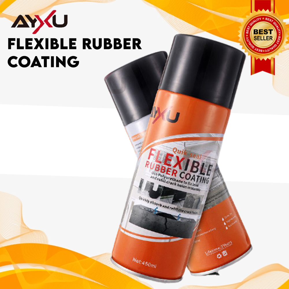 Quick Seal Flexible Rubber Coating Waterproof Spray Sealant (450ml ...