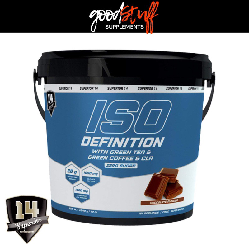 Superior 14 ISO Definition with Green tea & Green Coffee & CLA | Shopee ...