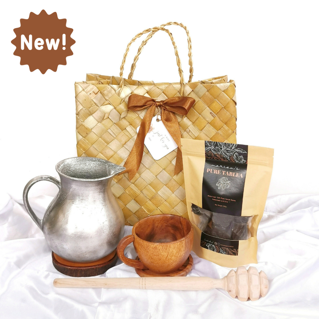 GIFT SET - Tsokolatera/Batirol Set w/ 200g Marian's Pure Tablea ...