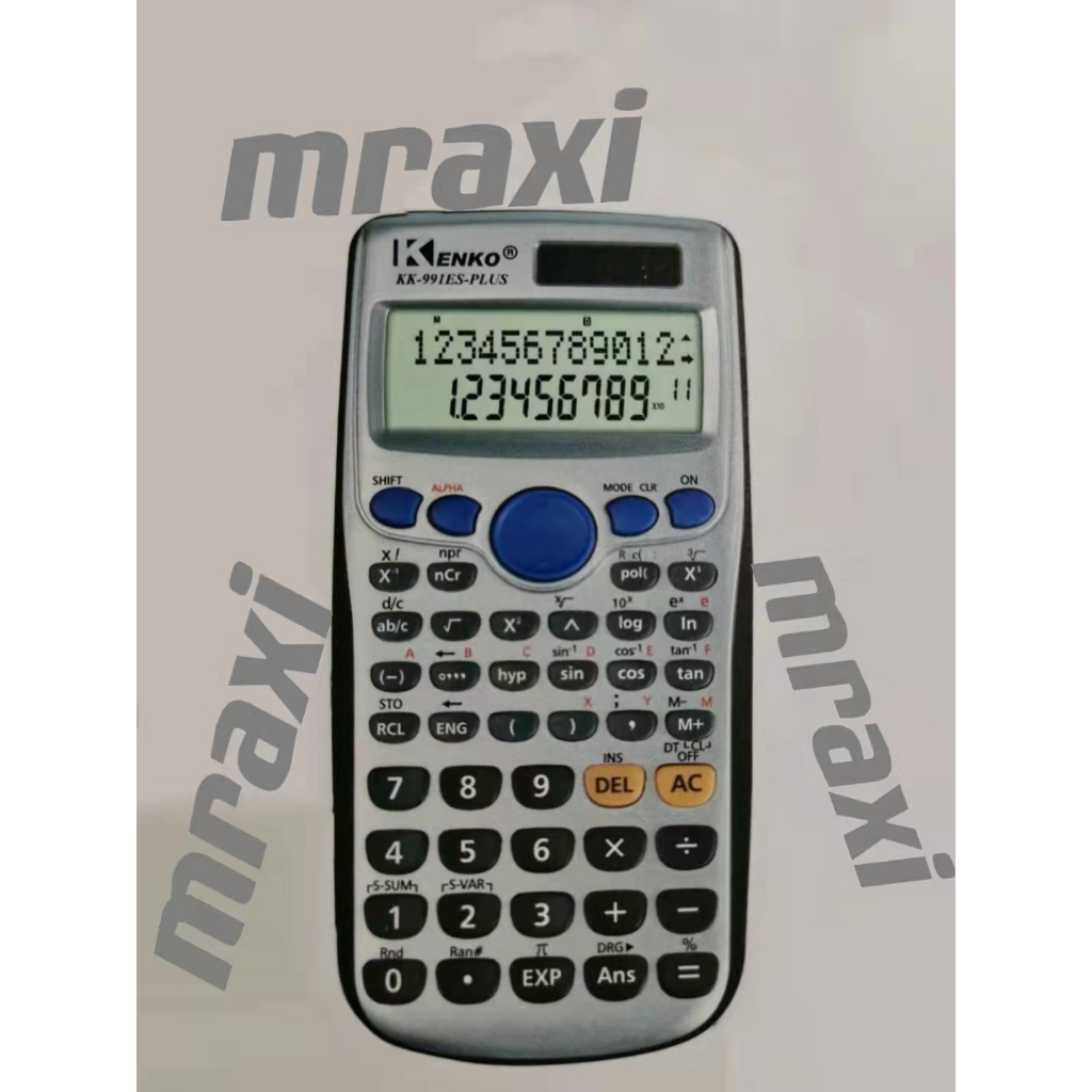 KK-991ES PLUS Student Function Scientific Calculator Matrix Complex ...
