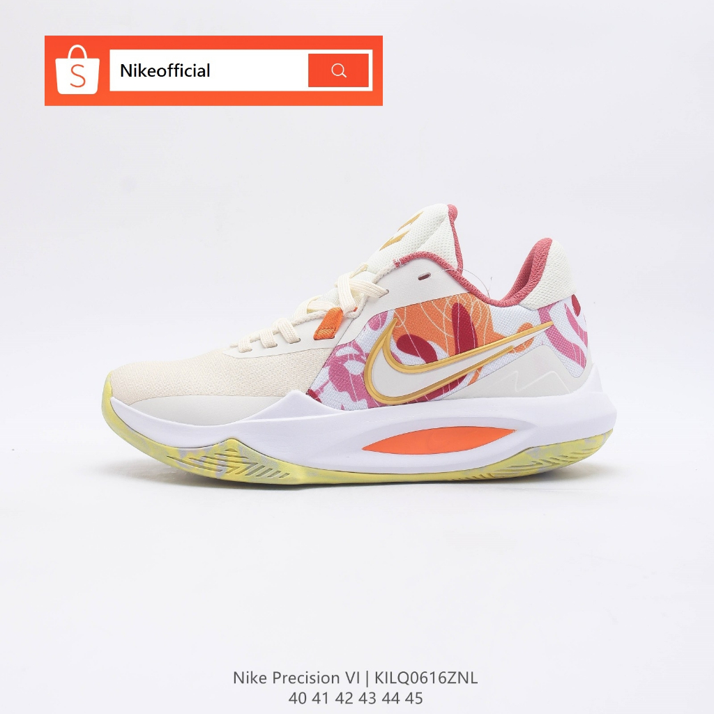 100% Original Nike Precision VI Pink Casual Sports Basketball Shoes for ...