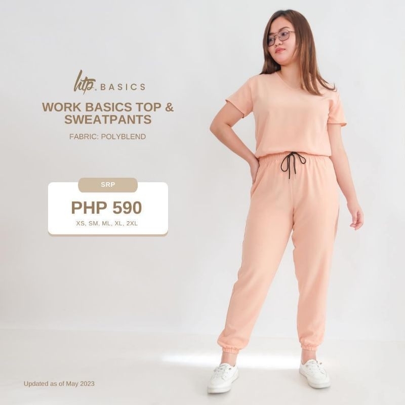 HTP Basics Pair (Sweatpants & Work Basic Top) Scrub Suit | Shopee ...