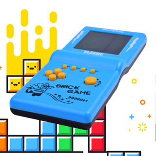 Classic big screen lcd classic handheld game machine brick game for ...