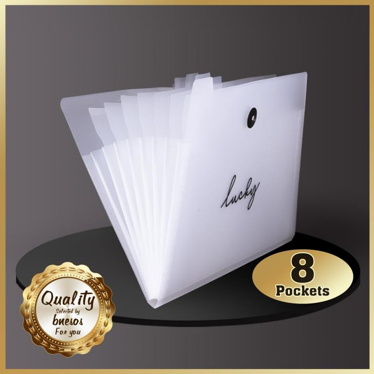bnesos Stationary School Supplies A4 Expending File Holder With Botton ...