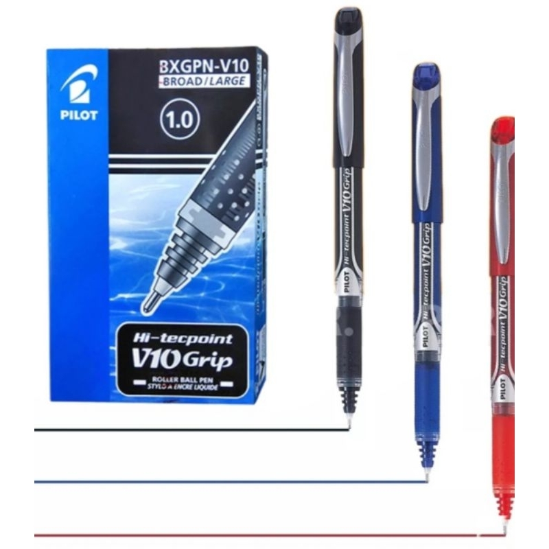 Pilot Hi-techpoint V10 Grip | Shopee Philippines
