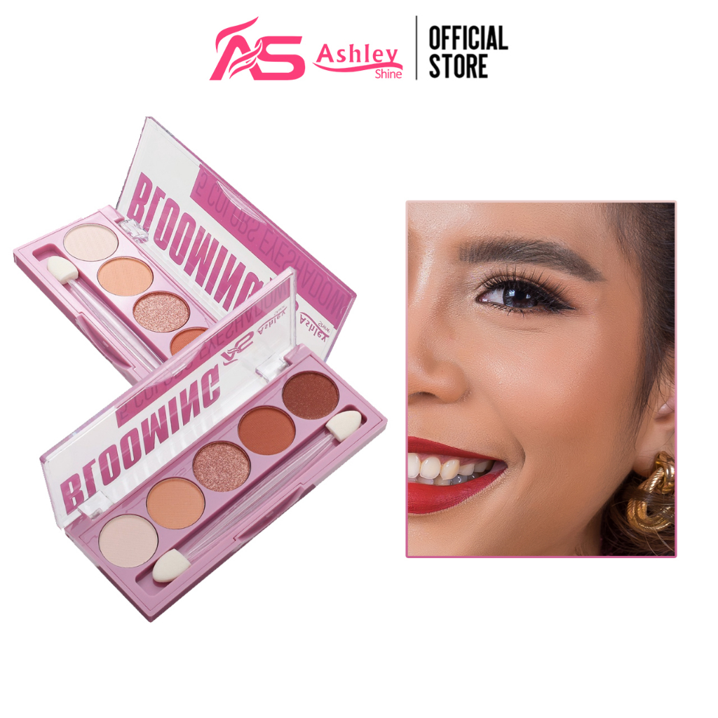 Ashley Shine Eyeshadow Palette Matte Shimmer Velvety Eye Shadow Powder ...