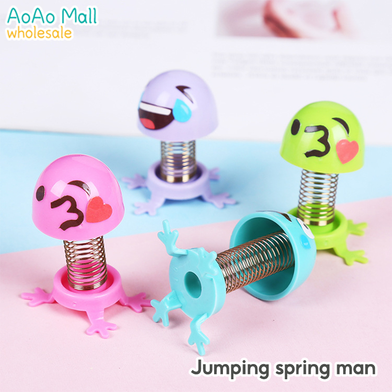 Jumping spring man jumping little man jumping doll toy for kids ...