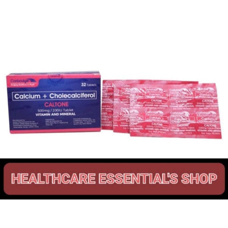 CALTONE VITAMIN & MINERAL 32 Tablets (100% ORIGINAL) | Shopee Philippines