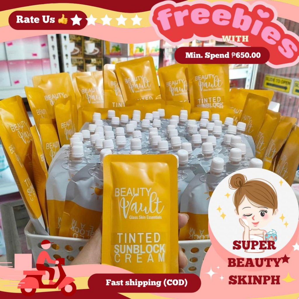 BEAUTY VAULT TINTED SUNBLOCK CREAM | Shopee Philippines