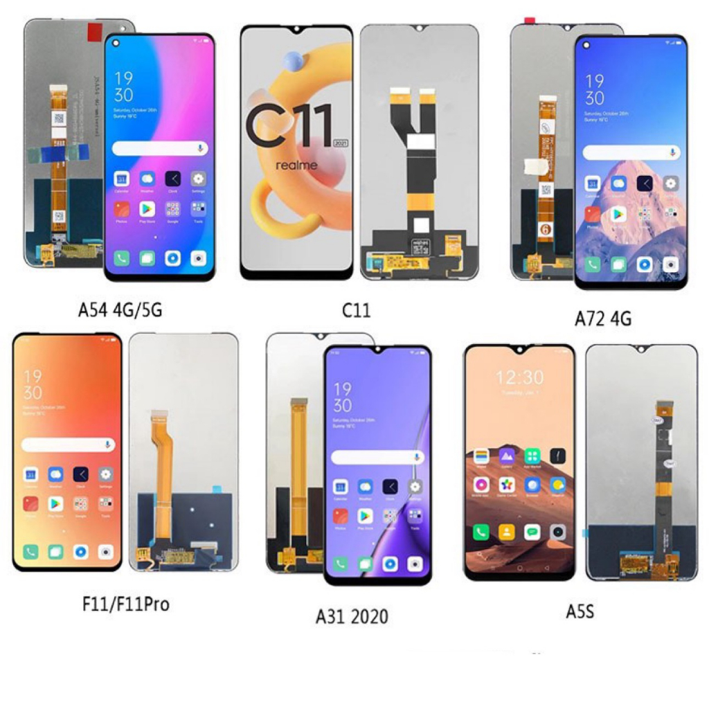 oppo lcd touchscreen replacement available for a54 4g a72 a92 a52 f11 f11 pro a31-2020 a5s lcd ...