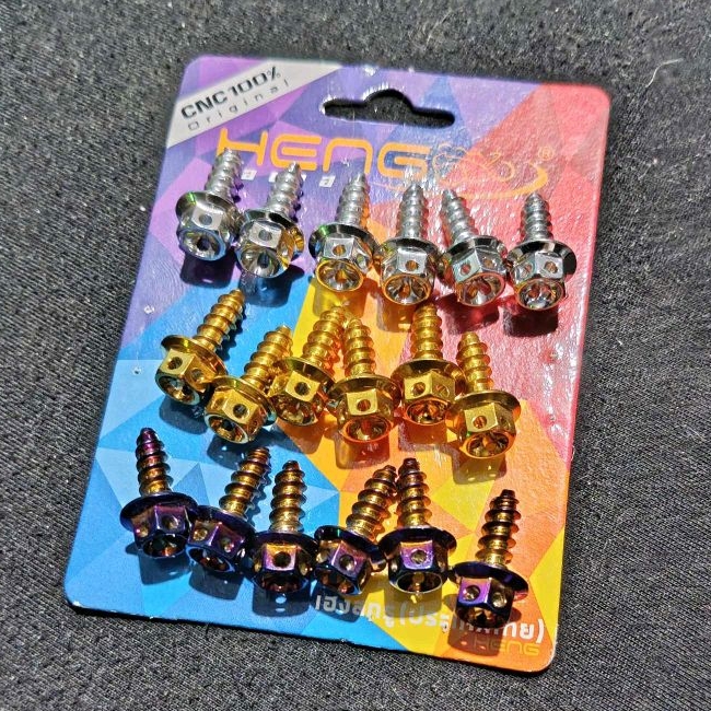 HENG BODY BOLT FLOWER (5x15 SCREW) SOLD PER PIRASO | Shopee Philippines