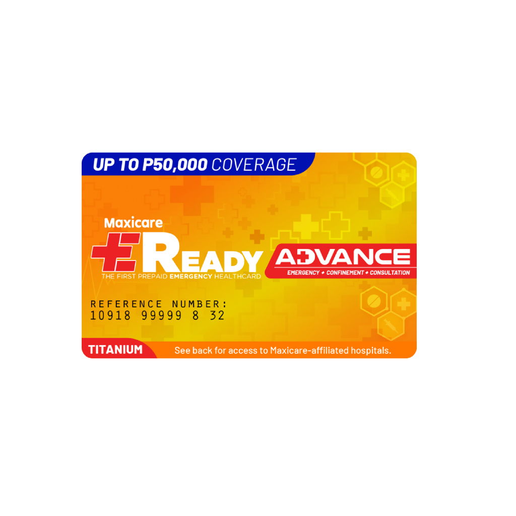 Maxicare Eready Advance Titanium Prepaid Health Card HMO | Shopee ...