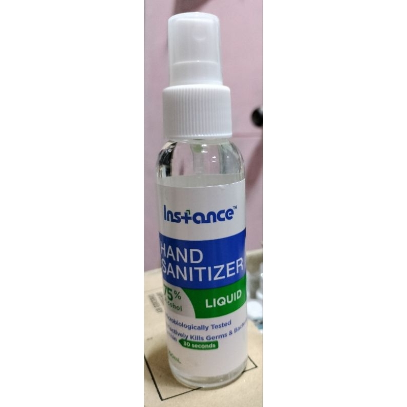 Instance Hand Sanitizer Spray 100ml | Shopee Philippines