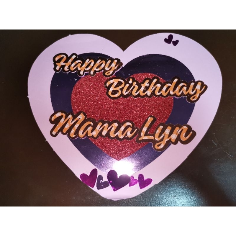 cake toppers (customized) | Shopee Philippines