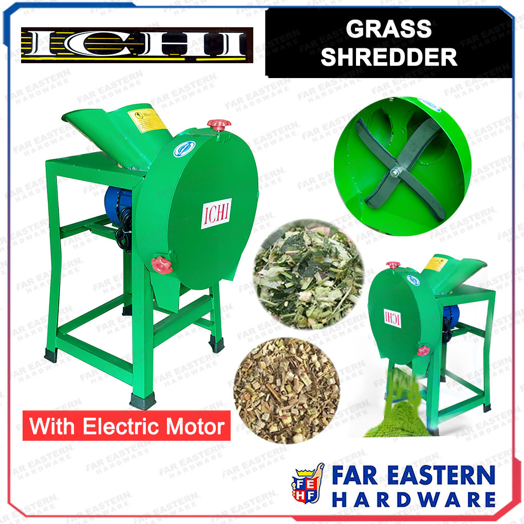 ICHI Grass Shredder Cutter Chopper Machine w/ Electric Motor YY7122 ...