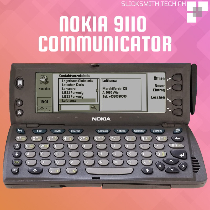 Nokia 9110 Communicator Model Year 1999 Rare Vintage Phone | SlickSmith ...