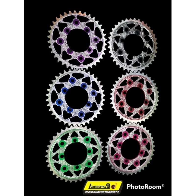 415 alloy sprocket for r150/wave 34T 36T 38T 41T 43T premium quality ...