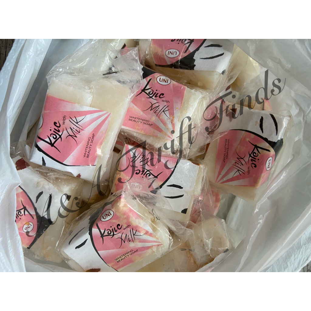(ORIGINAL) Uni Kojic Milk Soap 500 GRAMS (with label) | Shopee Philippines