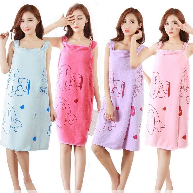Microsoft Towel Bath Robe Magic Bath Towel Rabbit Design More Color ...