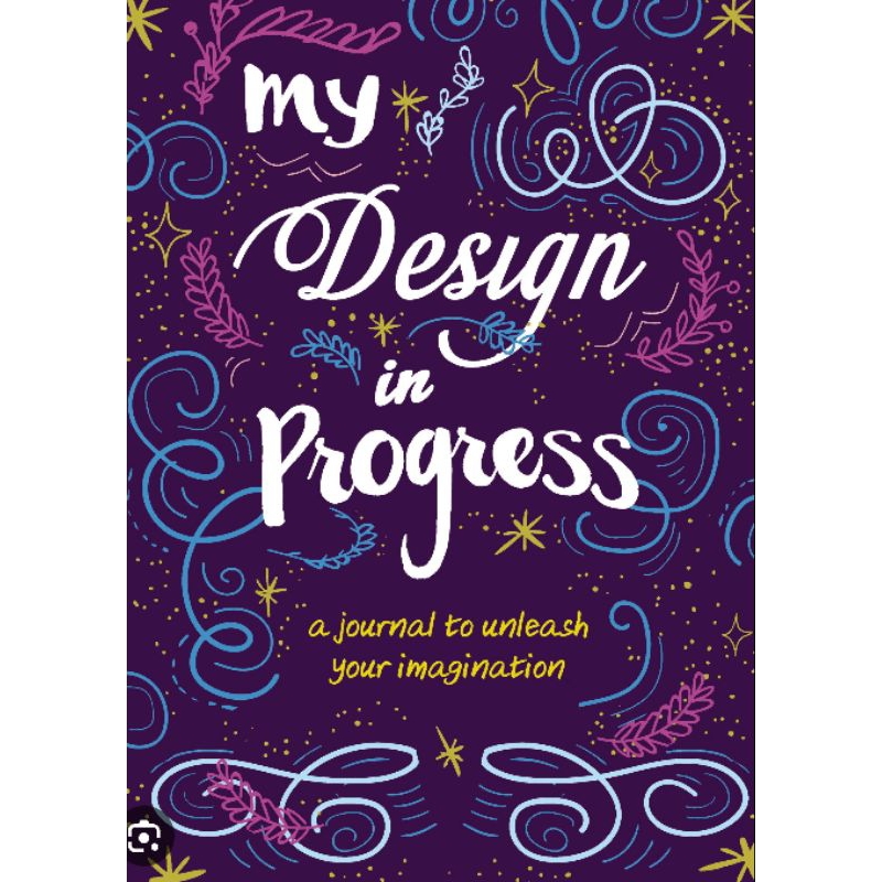 My Design in Progress(journal to unleash your imagination) | Shopee ...