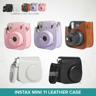 Fujifilm Instax Mini 11 Instant Film Camera Mini 11 Leather Case Bag ...