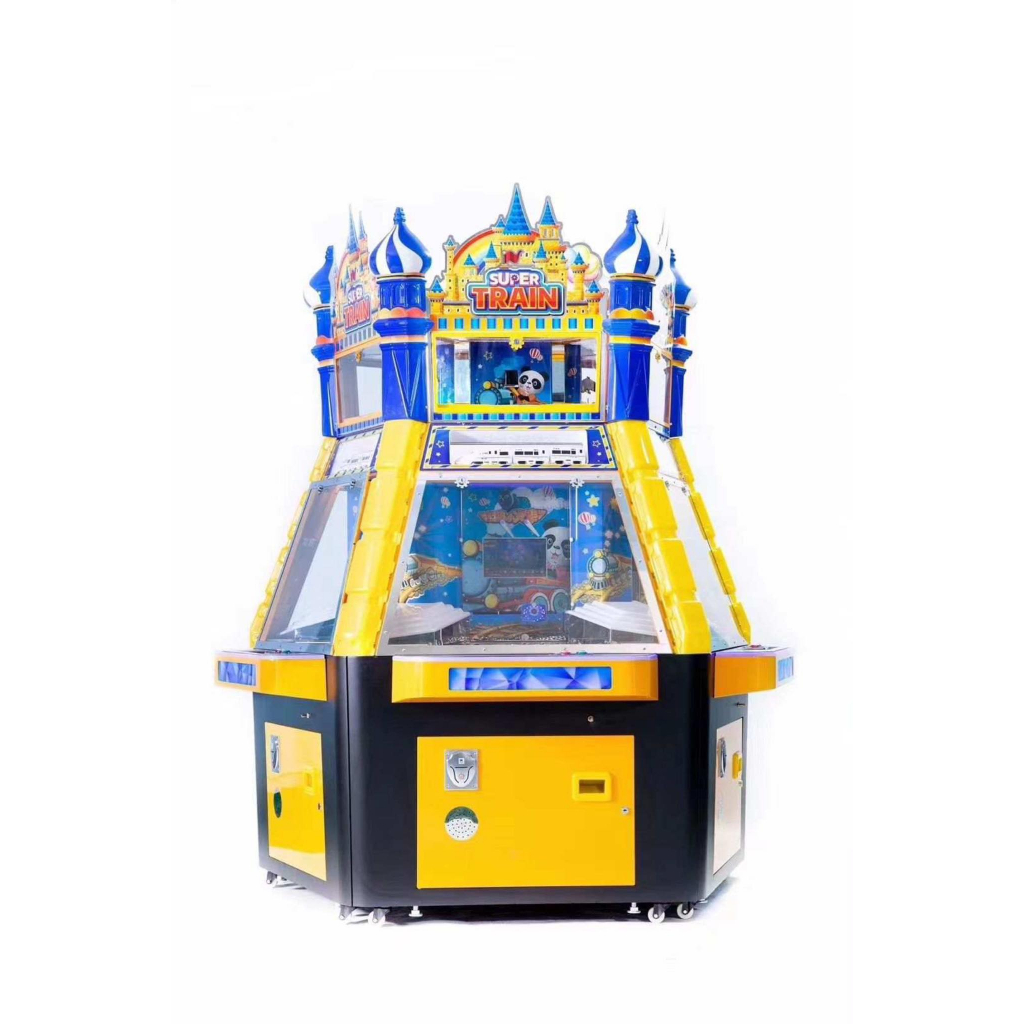 Coin Pusher Machine Coin Operated Super Train | Shopee Philippines