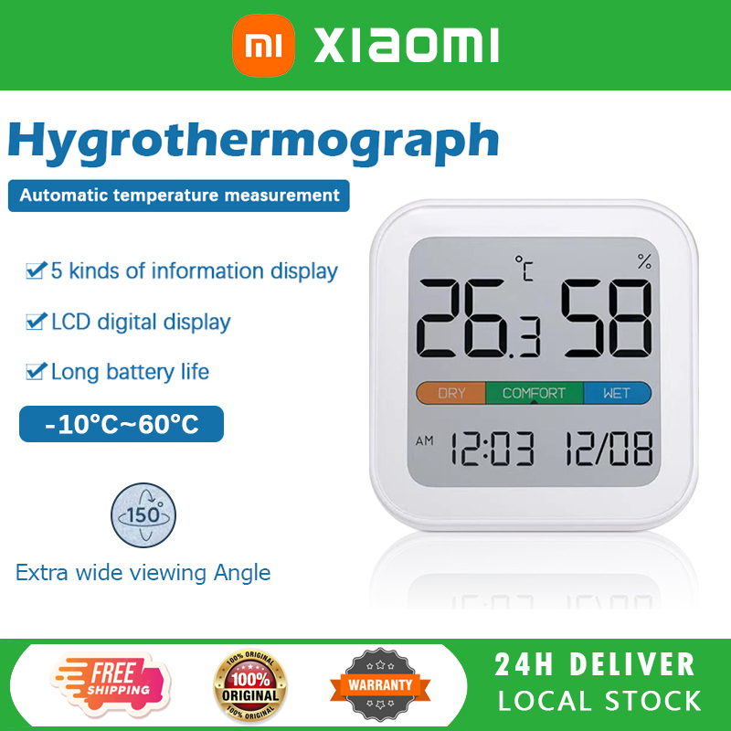 Miiiw LCD Xiaomi Thermometer Mijia Digital Hygrometer 2 with Magnet ...
