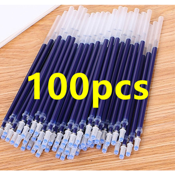 Whosale 100 pcs ballpen set muji style Gel Pens Black Ball Pen with ...