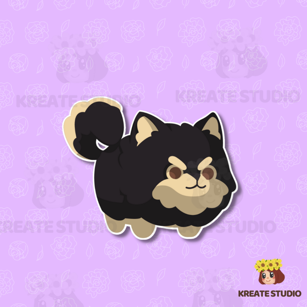 KIM YEONTAN BTS V DOG - Waterproof Vinyl Sticker | Matte, Glossy and ...