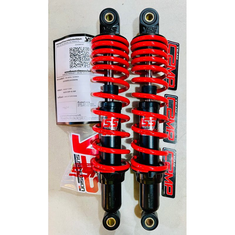 Yss Top Plus dual shock for Wave/XRM/RAIDERJ/Shogun/smash (340mm and ...