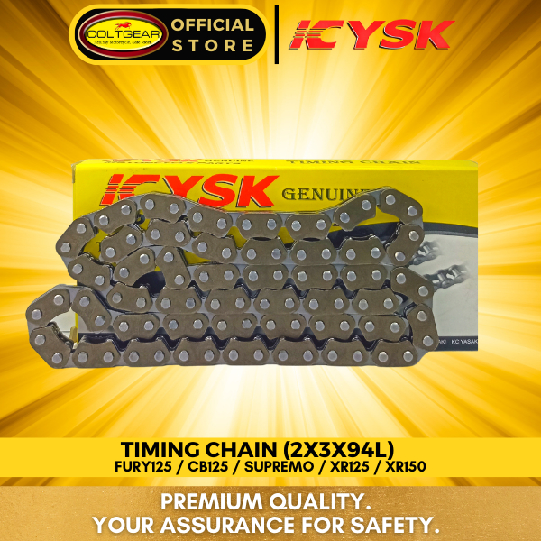 YSK Timing Chain (2X3X94L) [Kawasaki Fury / Honda CB125 / TMX Supremo ...