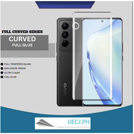 VIVO V50 V40 PRO V30 PRO V30E V29 5G V27 PRO YIGOUMO Full Tempered Glass Curved Screen Protecto ...