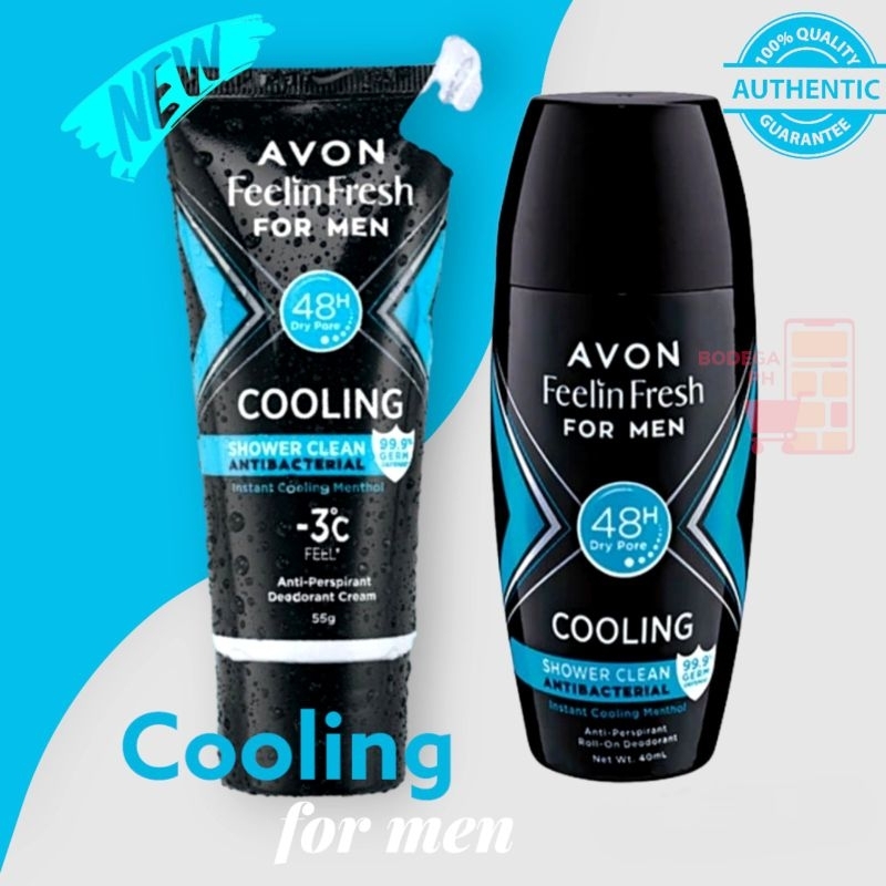 Cooling for men Avon Deodorant Cream/Roll -On | Shopee Philippines