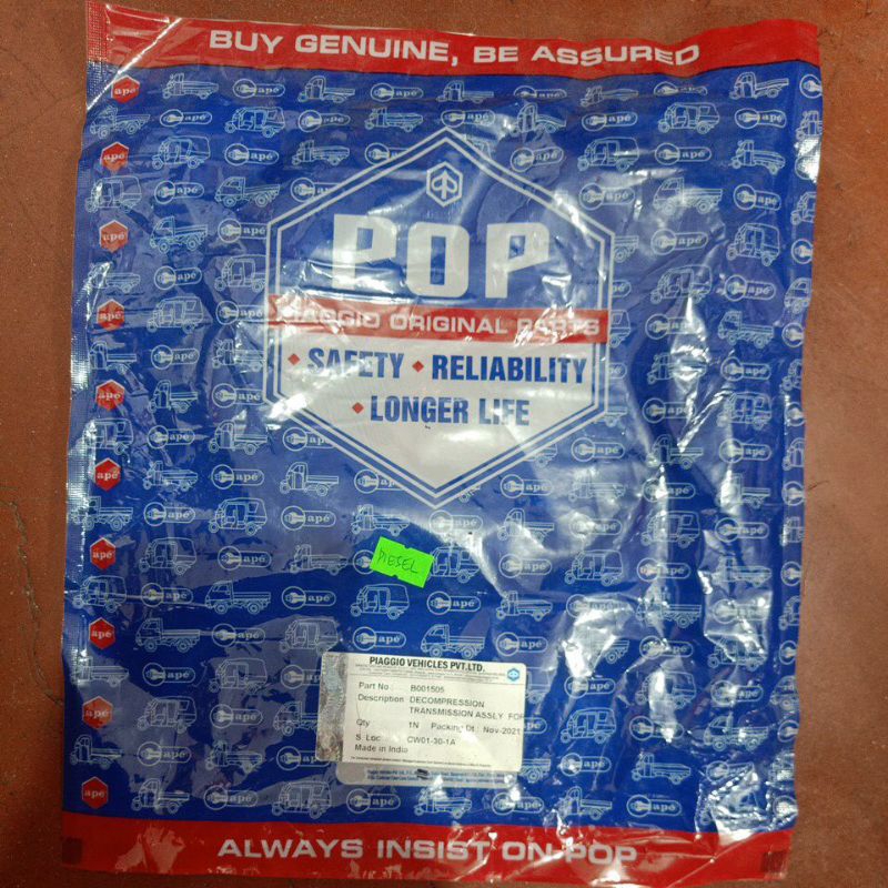 KGC -Decompression Transmission Assy Cable - Piaggio Parts (Diesel) | Shopee Philippines