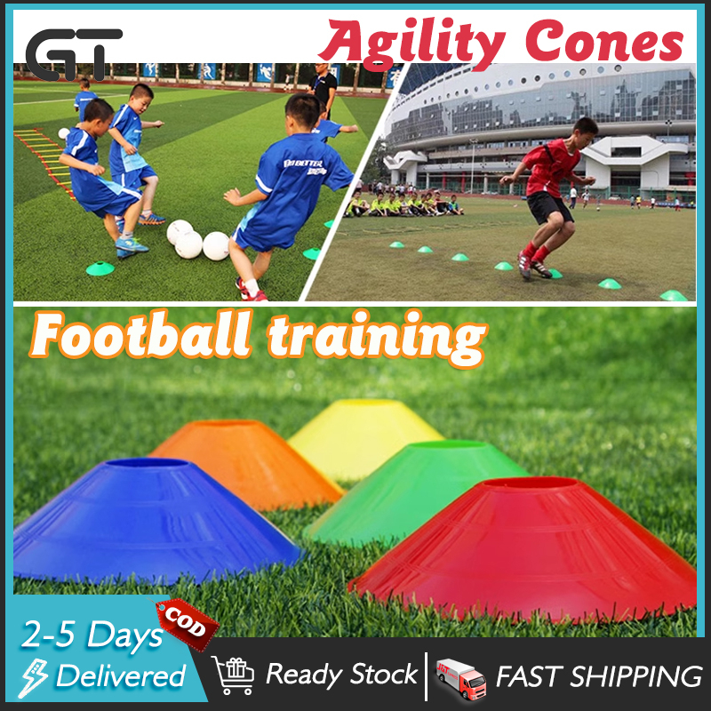 GT 5PC/10PC/20PCS Plastic Agility Cones Diameter 20CM Basketball Soccer ...
