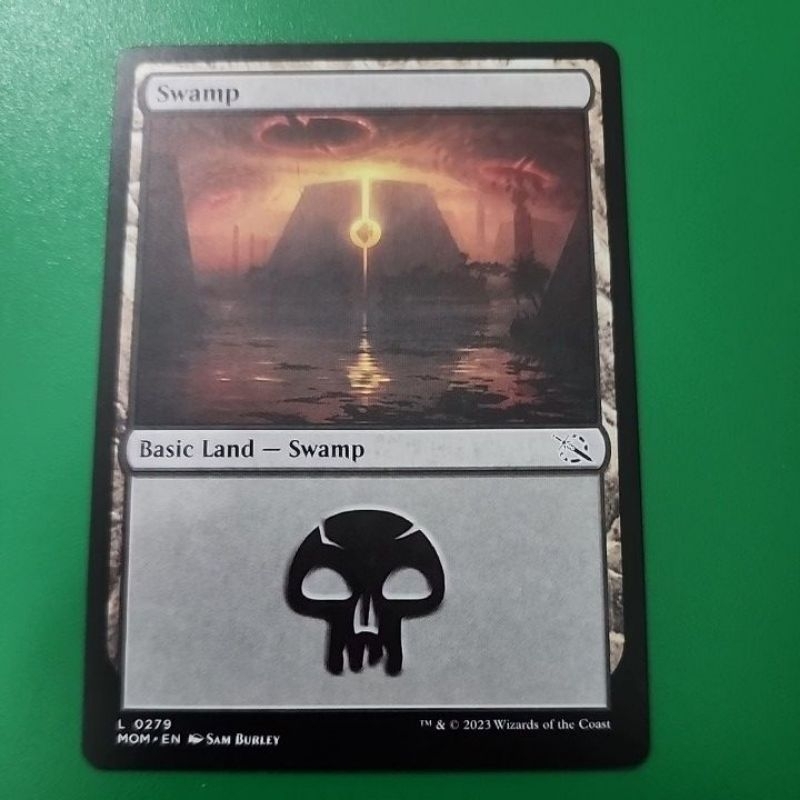 basic land - swamp - MOM | Shopee Philippines